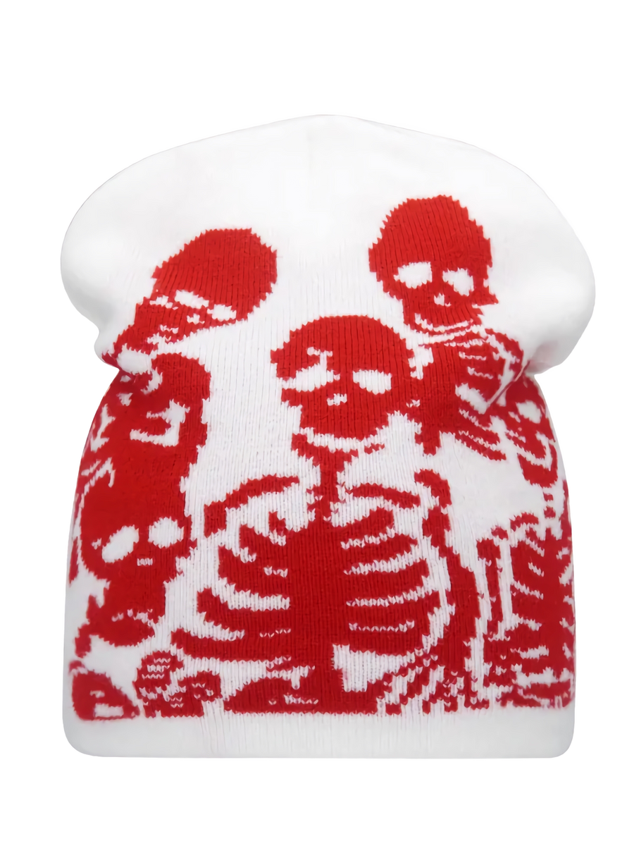 Skeleton Crew Knit Beanie | DYSTOPIɅN ™️ – DYSTOPIɅN